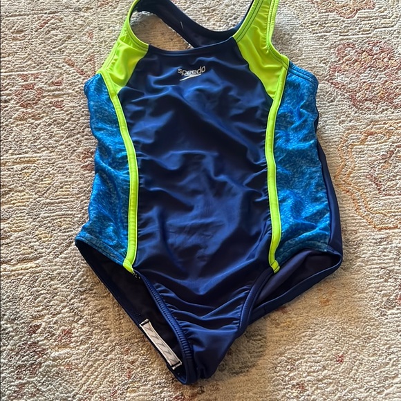 Speedo | Swim | Speedo One Piece Swimsuit Blue And Green Athletic ...